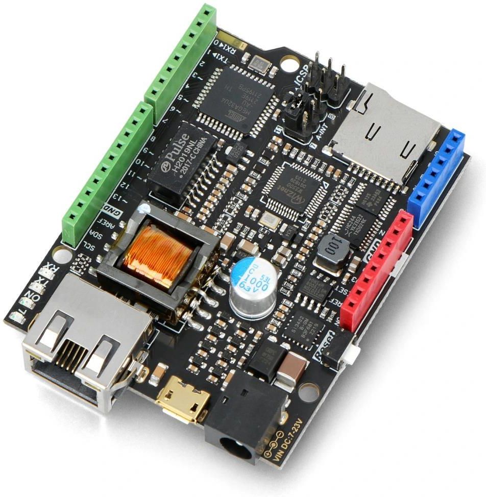 Dfrobot Moduł Ethernet W5500 + Poe Kompatybilny Z Arduino (Dfr04278 ...
