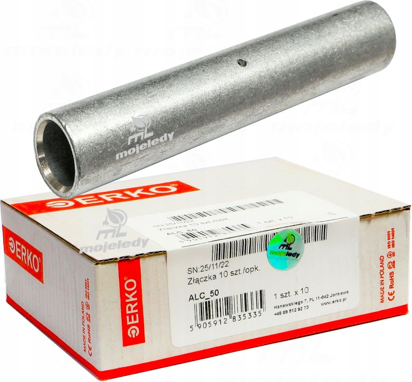 Erko 10X Alc 50 Mufa Kablowa Tulejka Al Aluminiowa - Opinie i ceny na ...