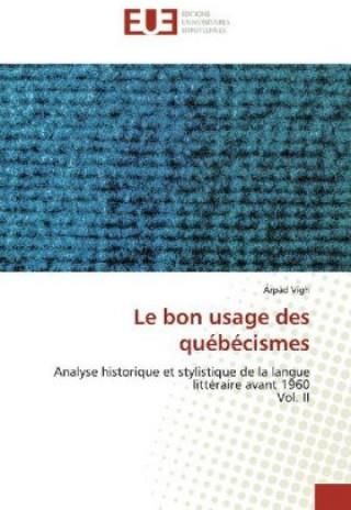 Le bon usage des québécismes - Literatura obcojęzyczna - Ceny i opinie - Ceneo.pl