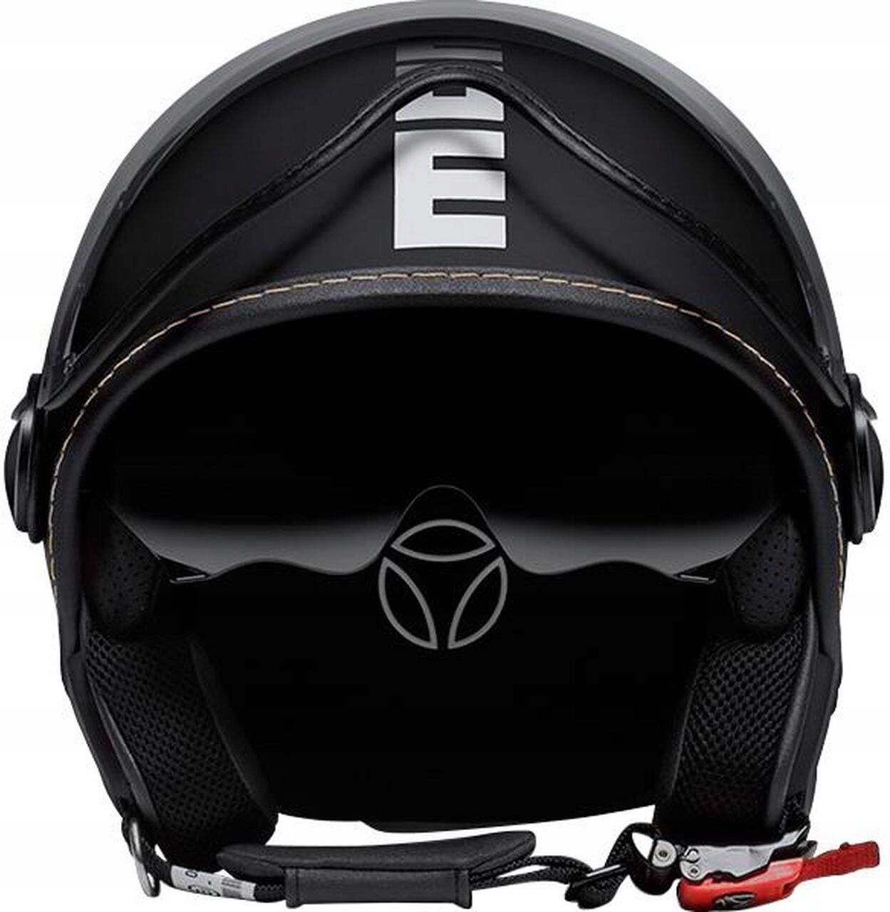 Momo Kask Otwarty Fighter Evo Matt Black White S 1579638967 - Ceny i ...