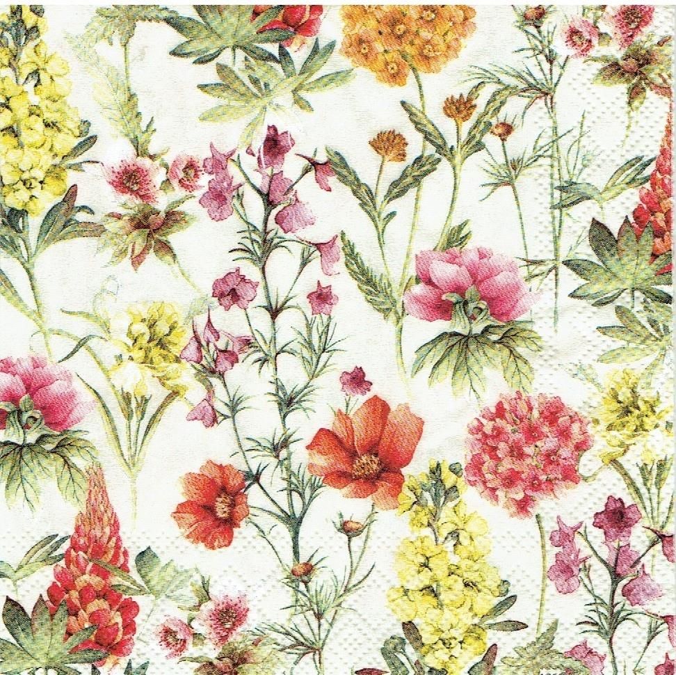 Ihr Serwetka Mała 25x25cm decoupage 273M Kwiaty 1szt. 13397262666 - Ceny i opinie - Ceneo.pl