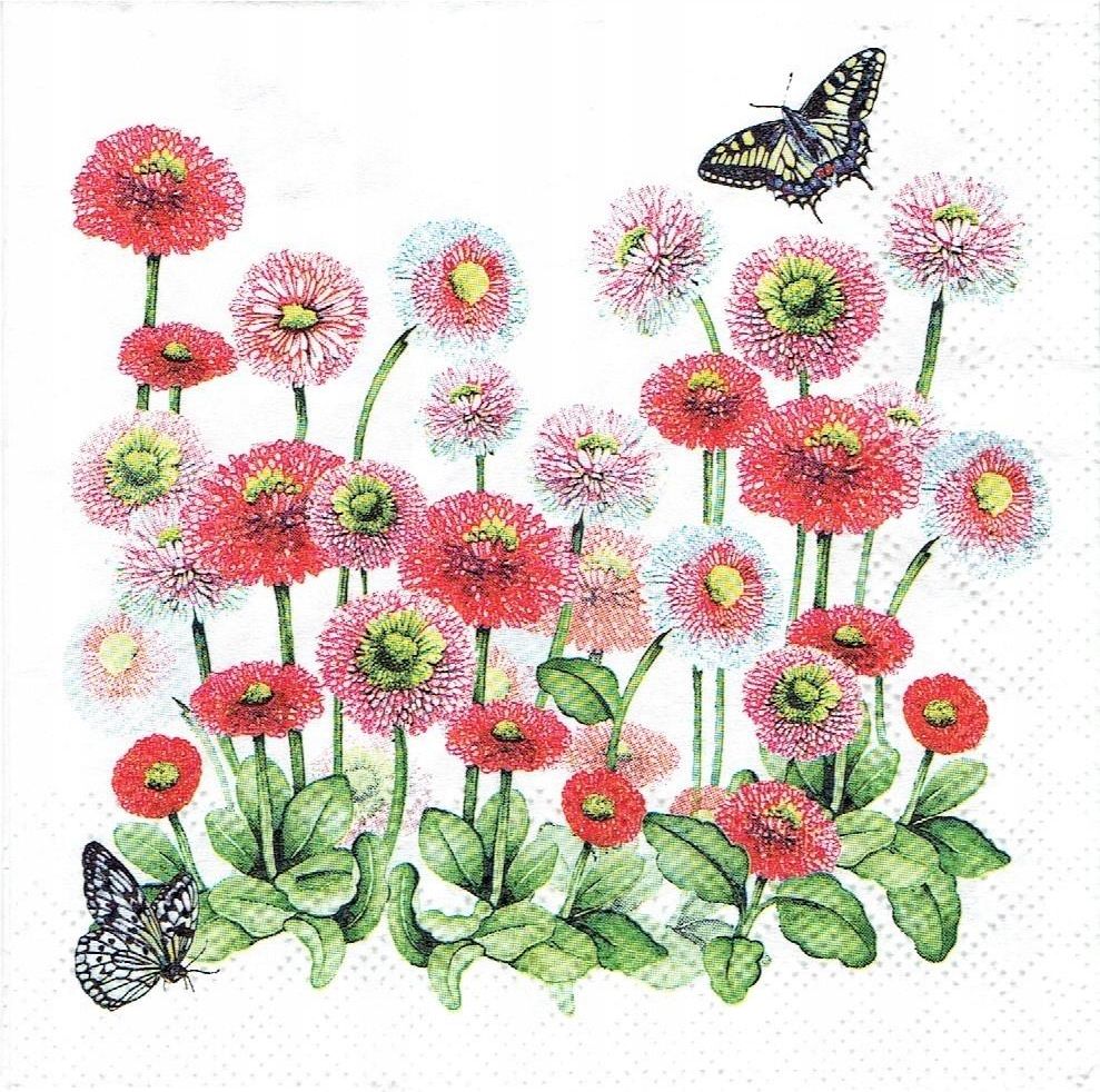 Ambiente Serwetka Mała 25x25cm decoupage 294M Kwiaty 13523443817 - Ceny i opinie - Ceneo.pl