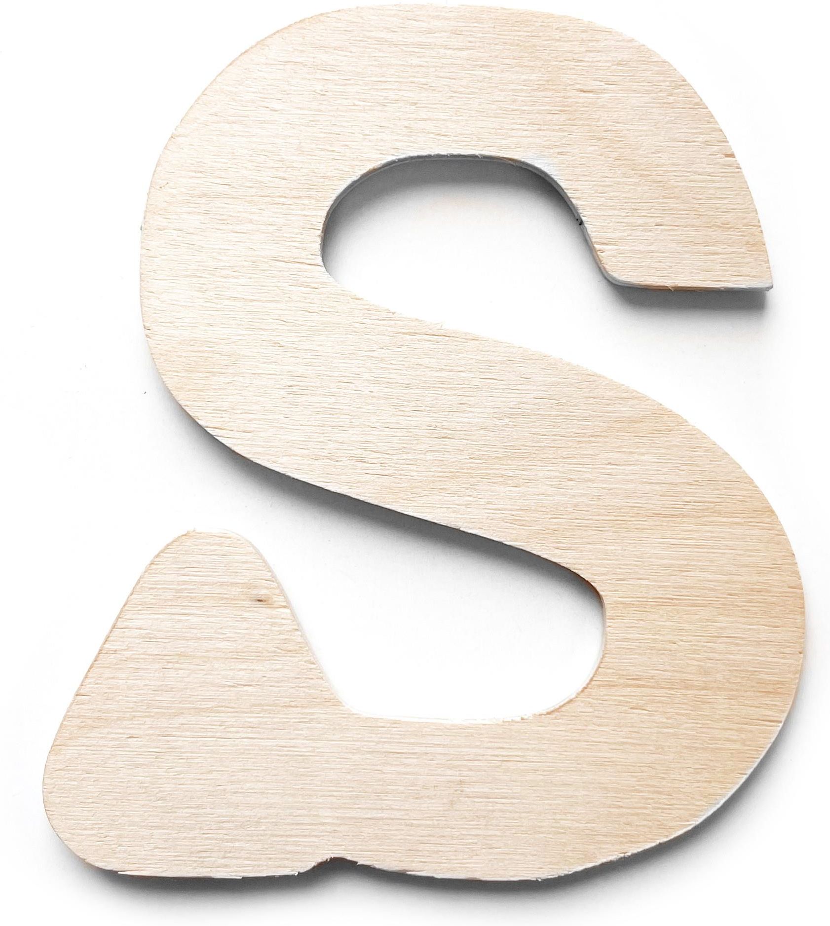Dreweks Drewniana literka ze sklejki S 13396458176 - Ceny i opinie ...