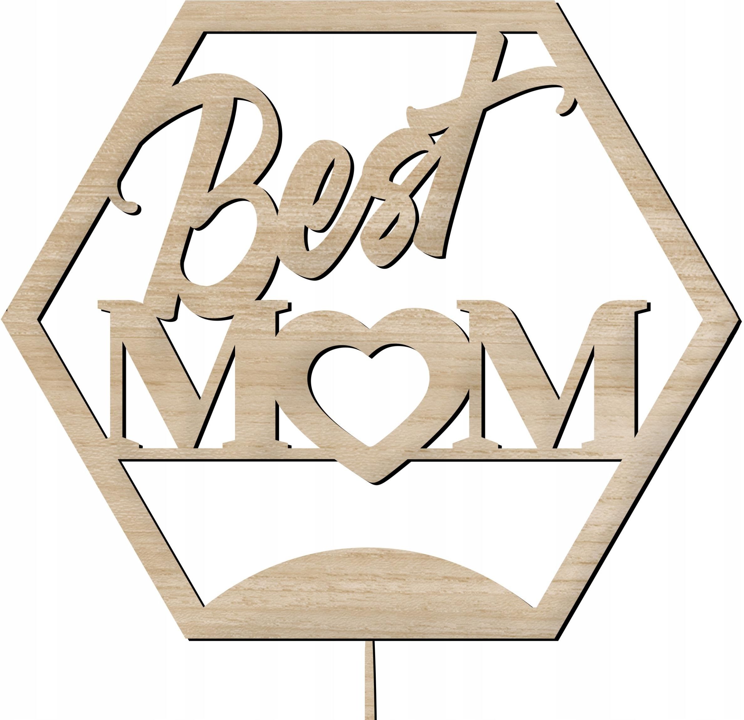 Plas-Drew Topper Best mom 02 13576447039 - Ceny i opinie - Ceneo.pl