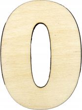 Cyfra 0 Zero drewniana duża do zdjęć Do ozdabiania 13198899838 - Ceny i ...