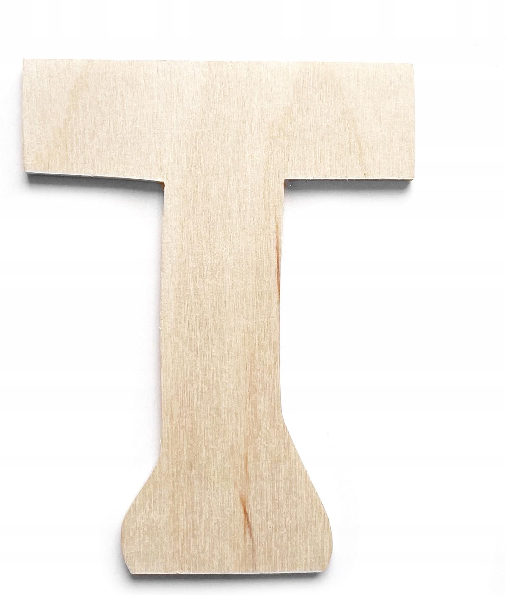 Dreweks Drewniana literka ze sklejki T 13396458976 - Ceny i opinie ...