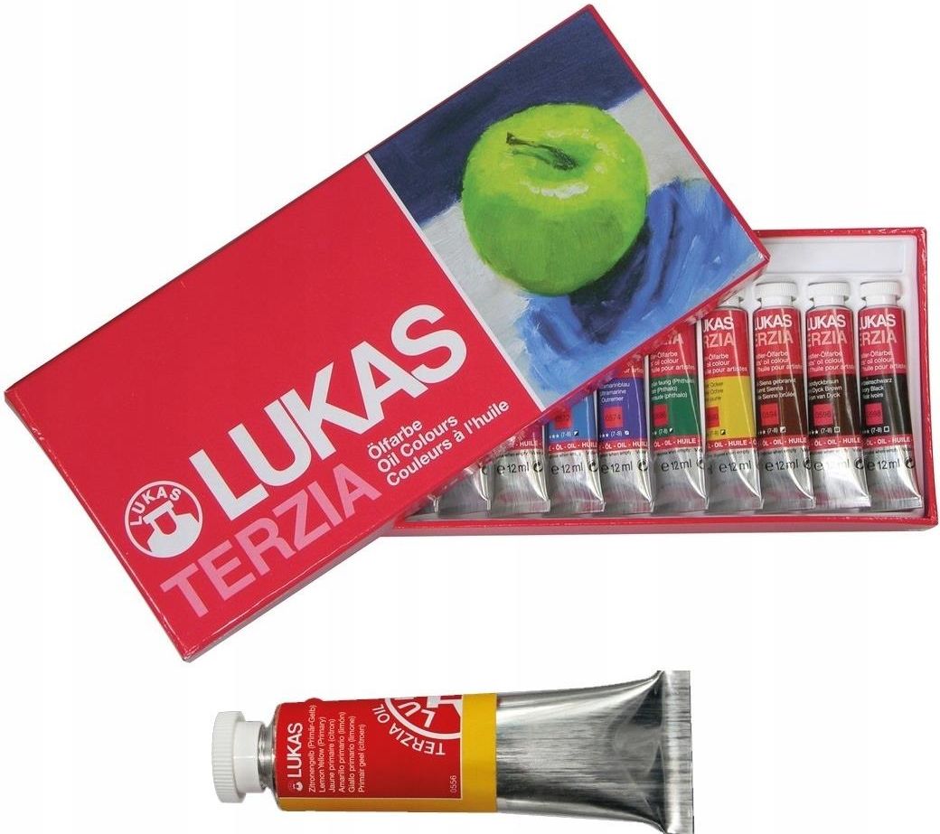 Farby olejne w tubach Zestaw 12 x 12 ml Lukas - Ceny i opinie - Ceneo.pl