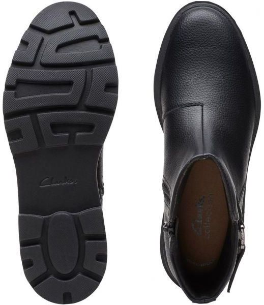 Botki Clarks Calla Mid kolor black leather 26167407 - Ceny i opinie ...