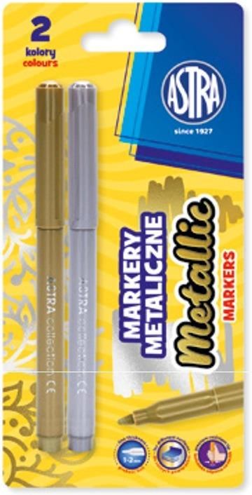 Astra Markery Metaliczne 1-2Mm Złoty I Srebrny - Ceny i opinie - Ceneo.pl