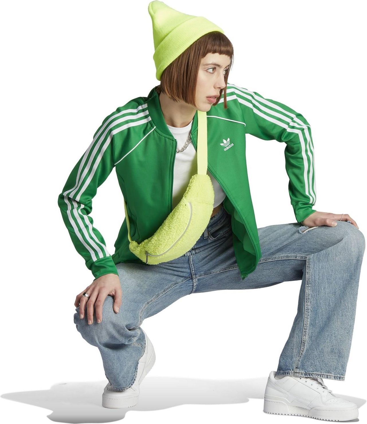 Bluza damska adidas ADICOLOR CLASSICS SST zielona IK4030 - Ceny i ...