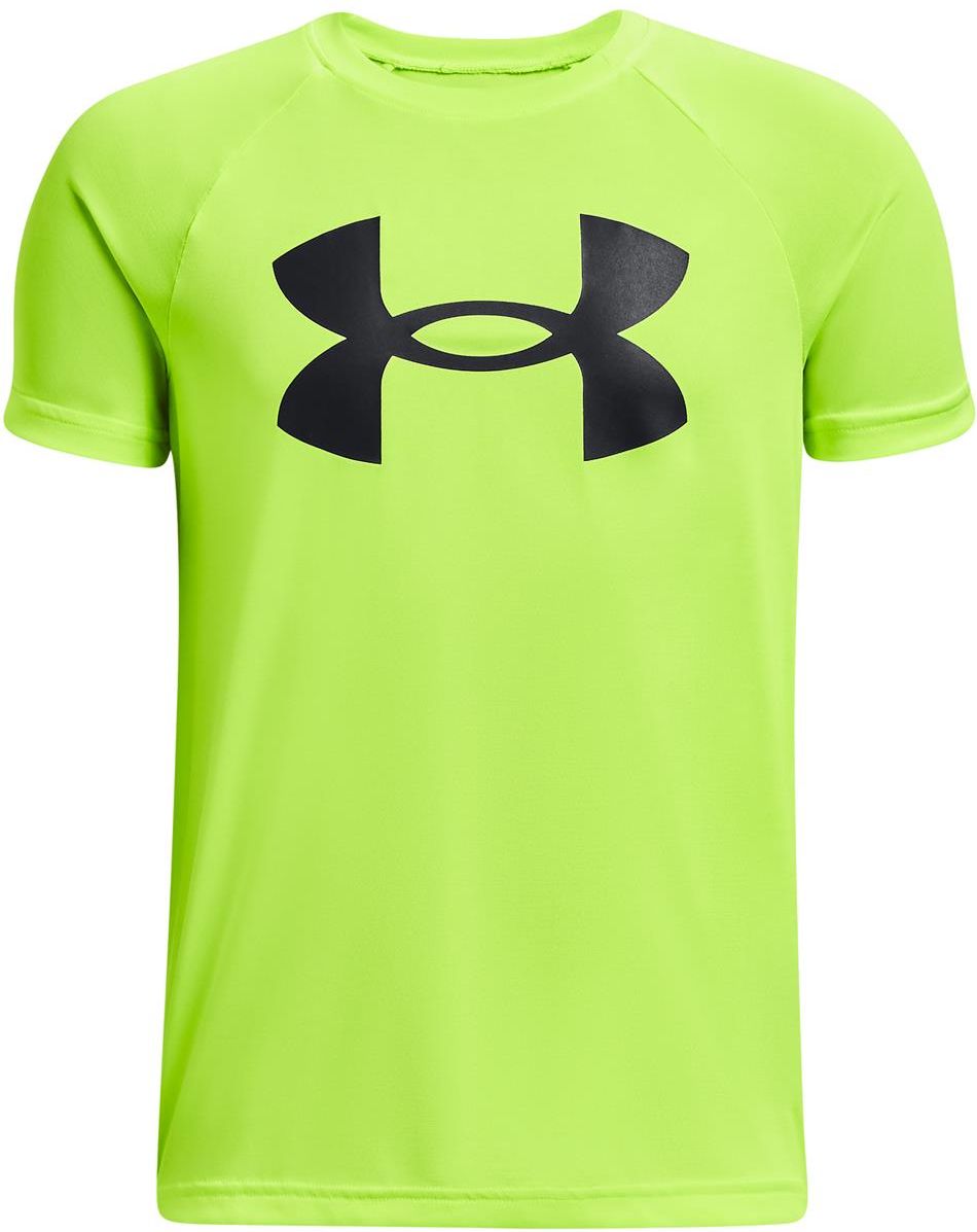 Dziecięca Koszulka z krótkim rękawem Under Armour UA Tech Twist SS 1371429-369 – Żółty - Ceny i ...