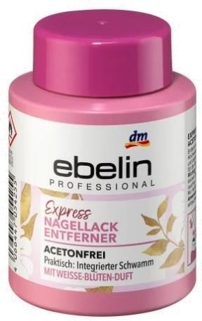 Ebelin Express Zmywacz Do Paznokci Bez Acetonu 75ml - Opinie i ceny na Ceneo.pl