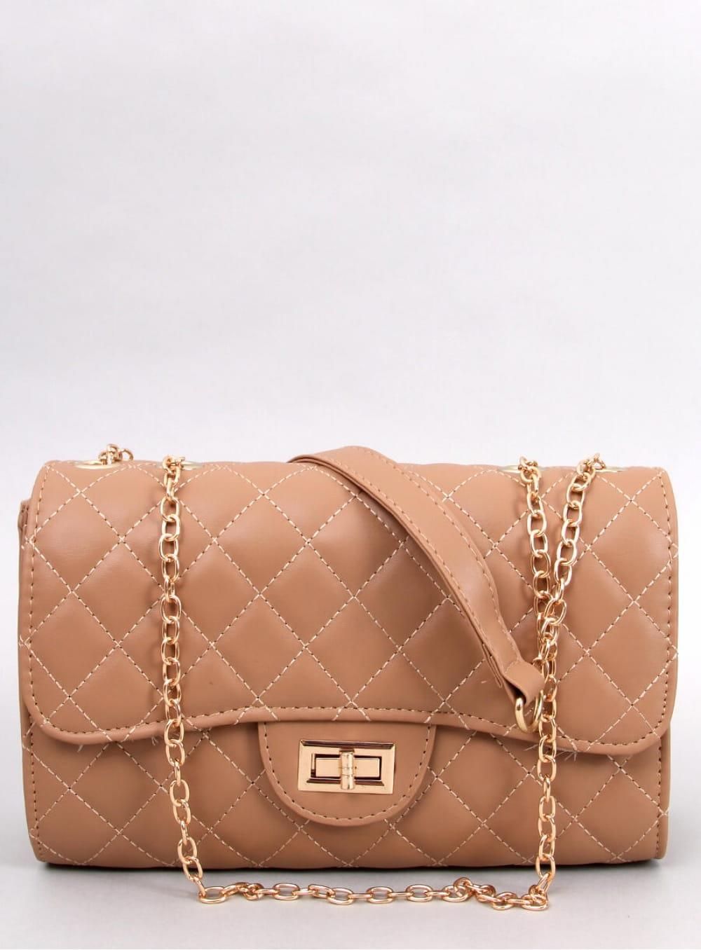 Pikowana torebka chanelka LEAN CAMEL - Inello - Ceny i opinie - Ceneo.pl