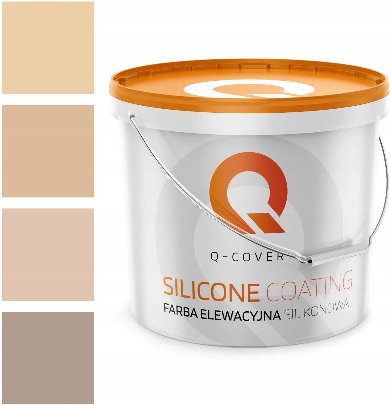 Farba Q-Cover Farba Elewacyjna Beżowy 10L - Opinie i ceny na Ceneo.pl