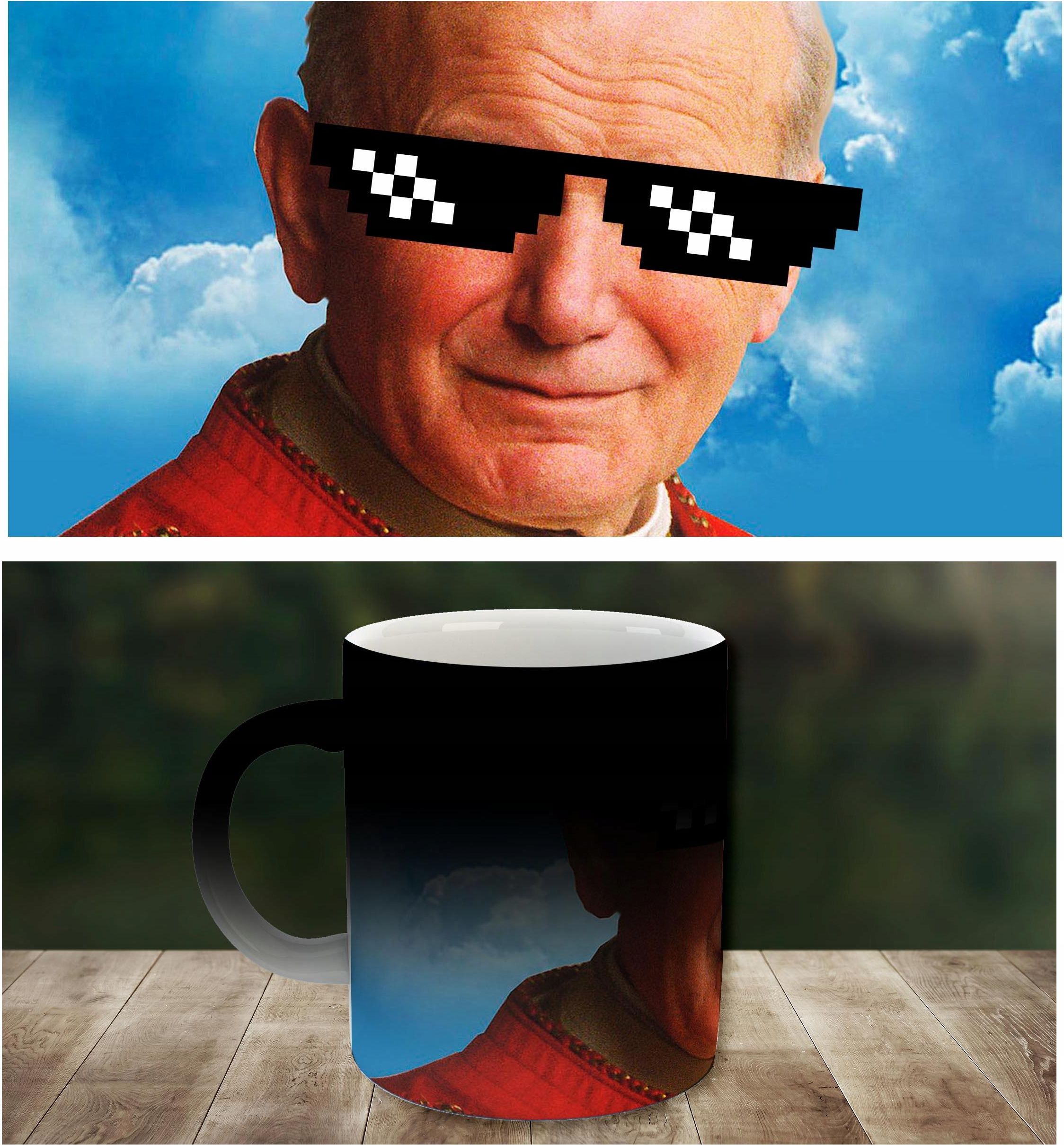 T4U Kubek Czarny Magic Fp Pdm Papież Papaj 02 - Opinie i atrakcyjne ...