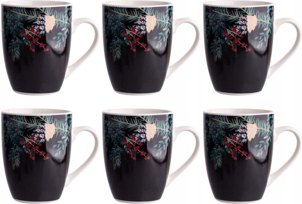 Altom Design Kubki Świąteczne Komplet 6 Kubków Wonderland 300Ml ...
