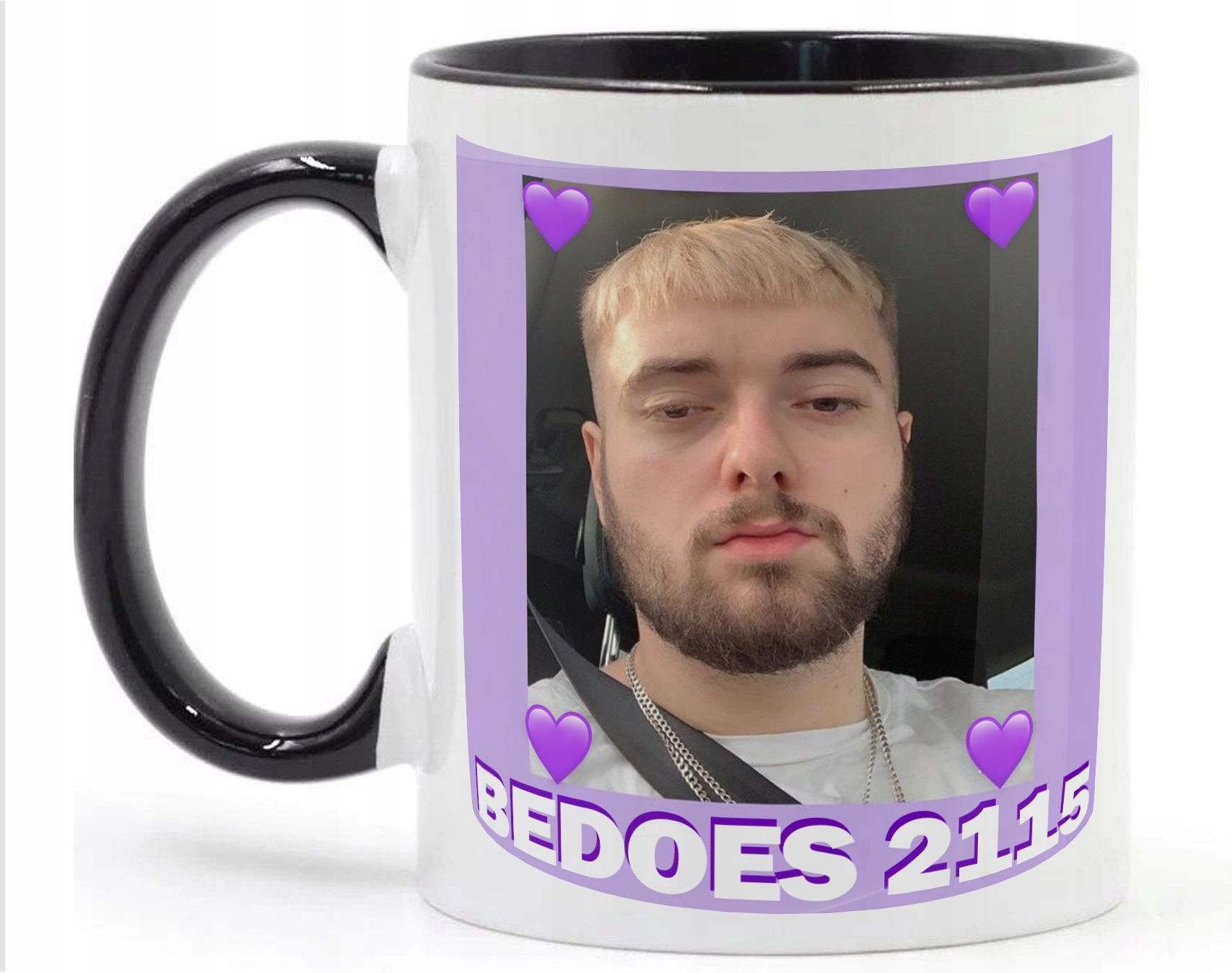 T4U Kubek Biały Czarne Dno I Ucho Bedoes 2115 Gang - Opinie i ...