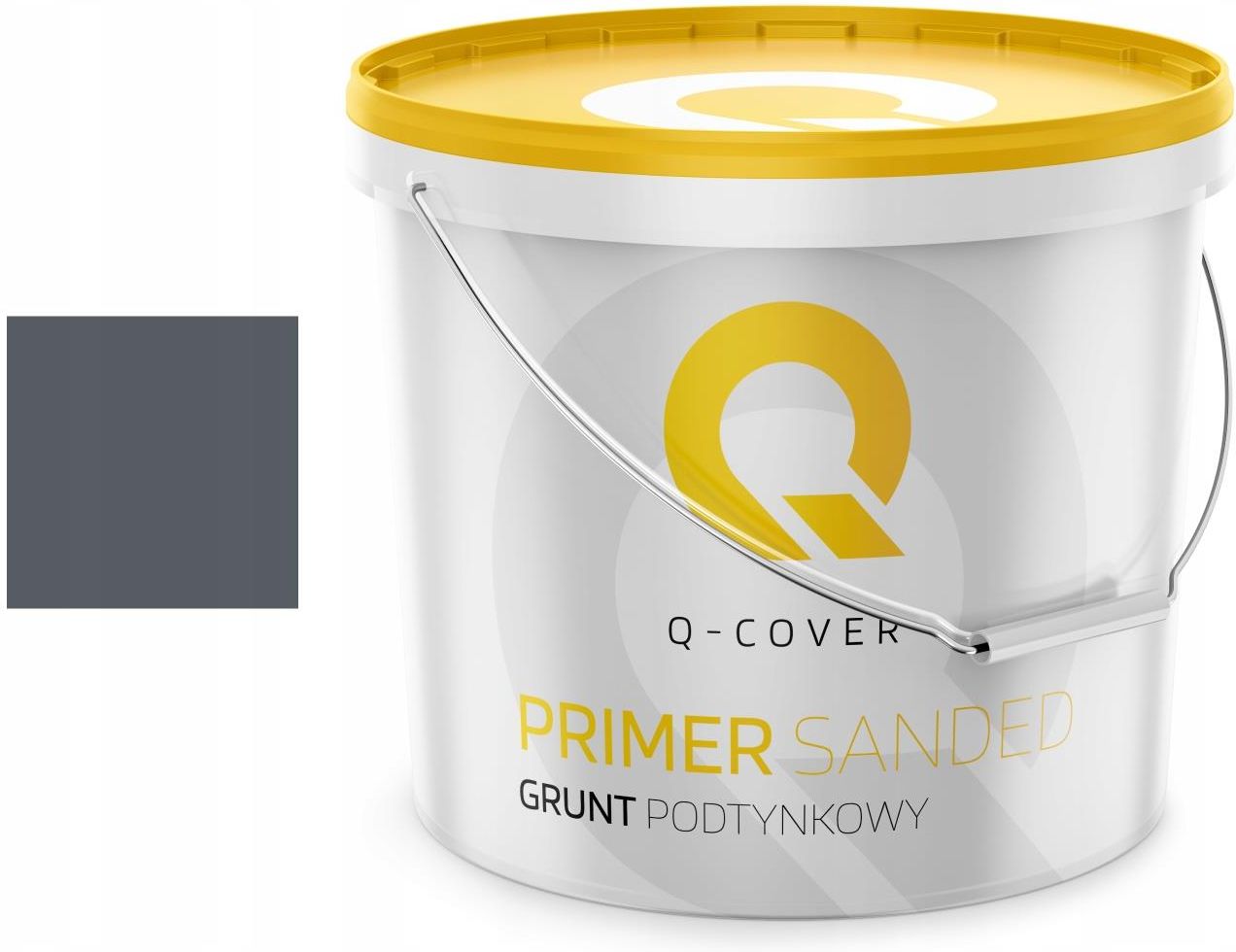 Q-Cover Grunt Pod Tynk Szary Grafitowy 15kg - Opinie i ceny na Ceneo.pl