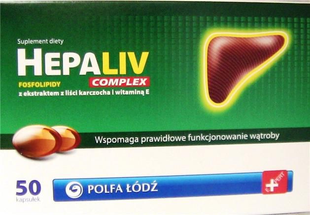 Hepaliv Complex 50 kapsułek - Opinie i ceny na Ceneo.pl