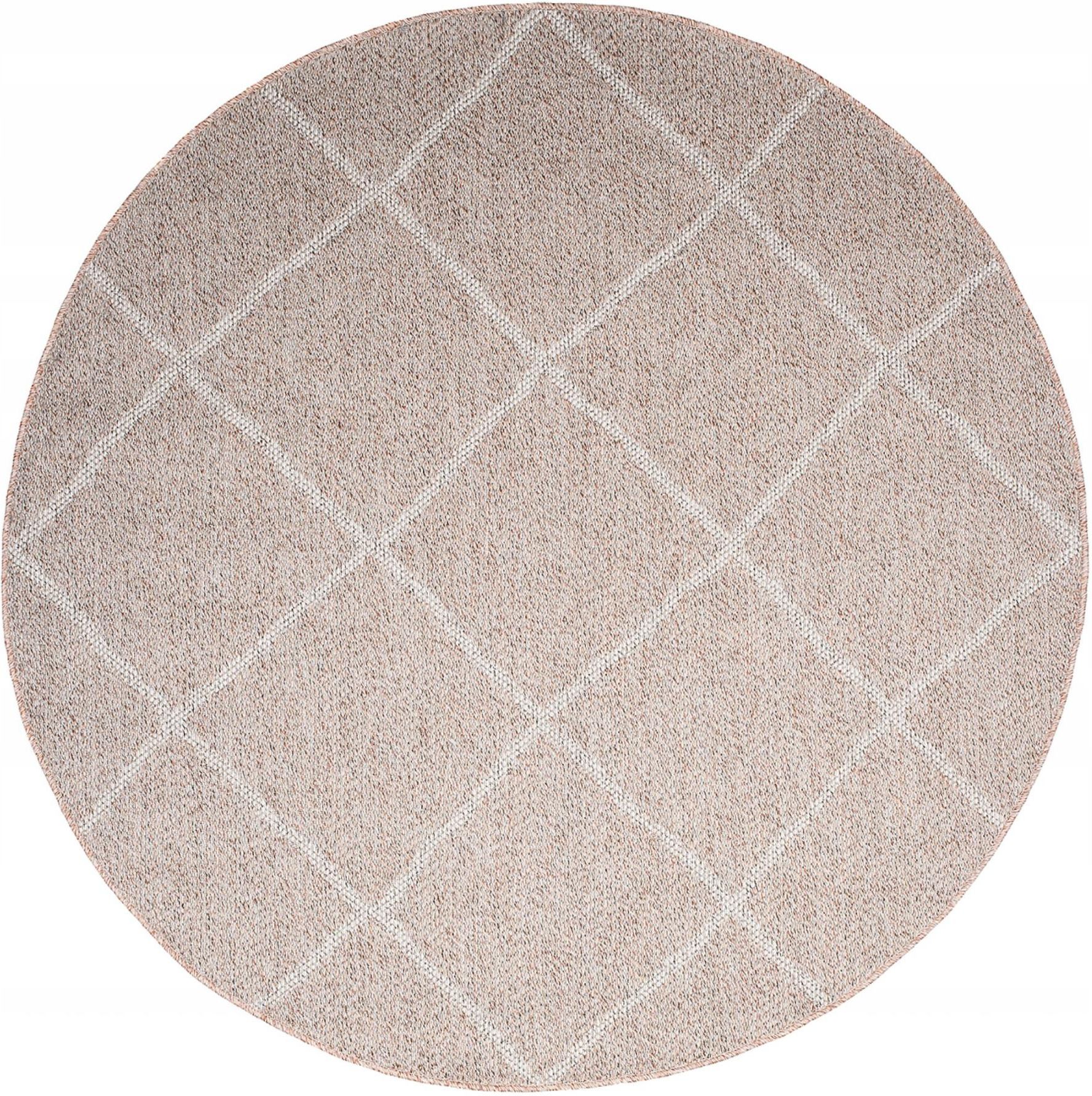 Dywany Chemex Dywan Arruba 160X160 Koło Nowoczesny Sznurkowy V6 ...