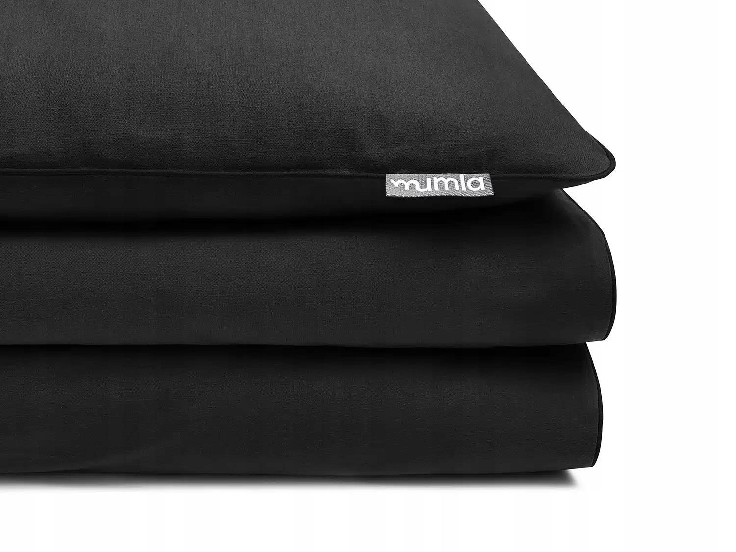 Mumla Pościel Basic Czarny 140X200 1X 60X50 Cm 6dc355d6-41f3-480f-ba63 ...