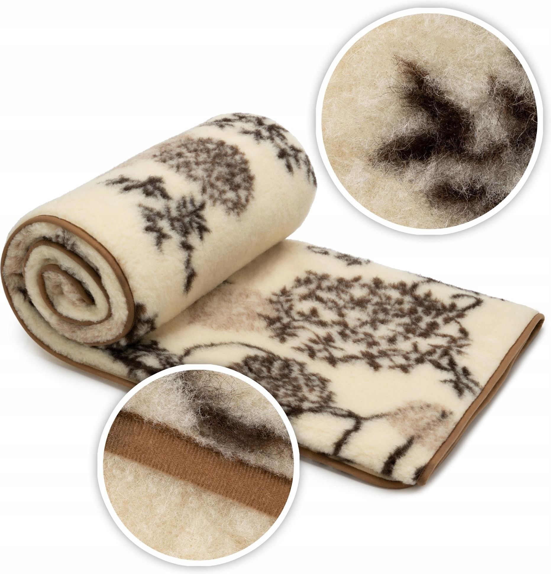 Best Wool Koc Wełniany 140X200 Wełna Merynos Australijs dbce76ab-984e ...