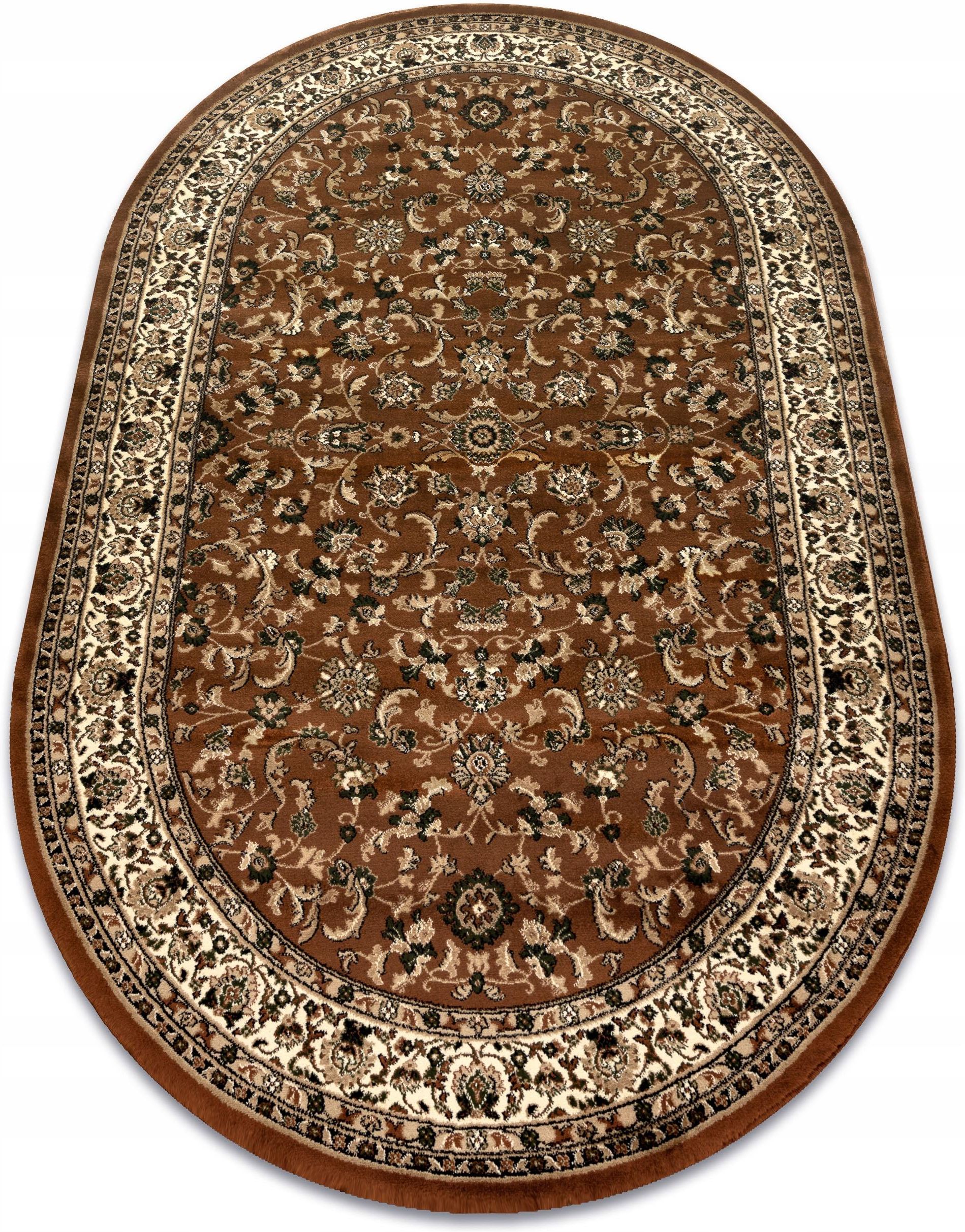 Dywany Łuszczów Dywan Royal Owal 200X290 Łączka Brąz Gr3997 d35405c6 ...