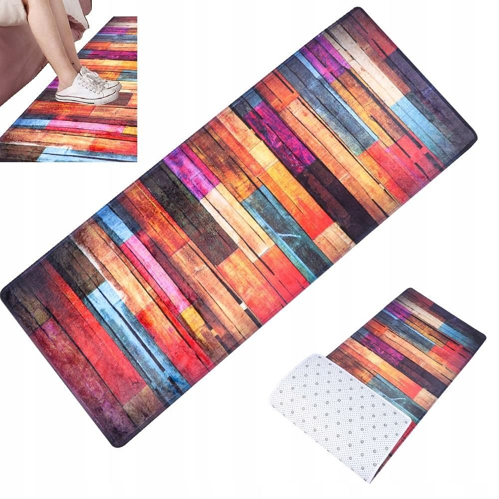 Chodnik Dywan 40X100 Kolorow Wzorów Drewna Podłoga 35fdc1a4-35db-4bcf ...