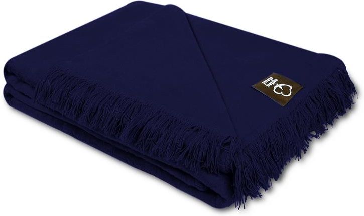 Cotton Cloud Koc Gładki 150X200Cm Marine Granat 11093 - Opinie i ...