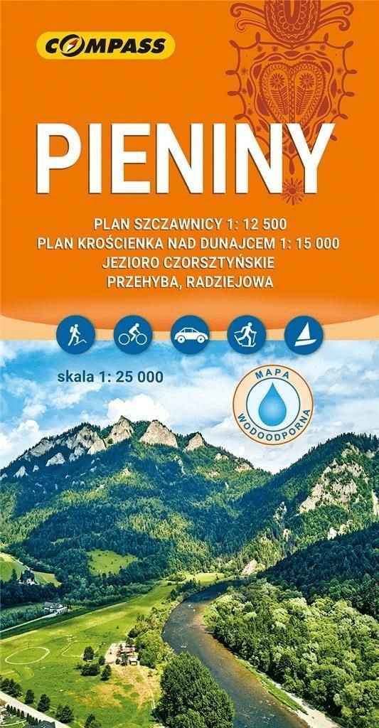 Mapa turystyczna - Pieniny 1:25 000 lam w.2023 - Ceny i opinie - Ceneo.pl