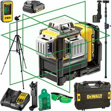 DEWALT DCE089D1G Laser samopoziomujący 3x 360° zielony + statyw ...