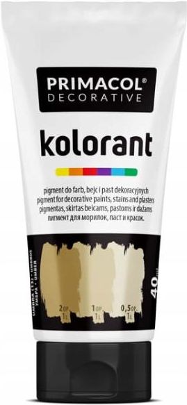 Farba Primacol Kolorant Umbra 0,04L - Opinie i ceny na Ceneo.pl