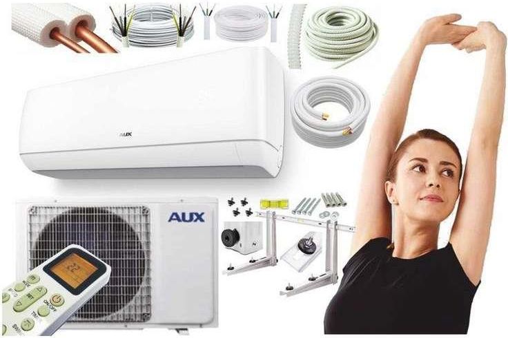 Klimatyzator Aux J-smart 3,6 kW WiFi Led Zestaw 3m 12JO - ceny, opinie, sklepy - Ceneo.pl