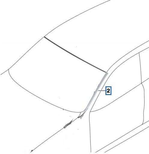 Listwa boczna Bmw Listwa Boczna Szyby Przód X4 G02 - Opinie i ceny na ...