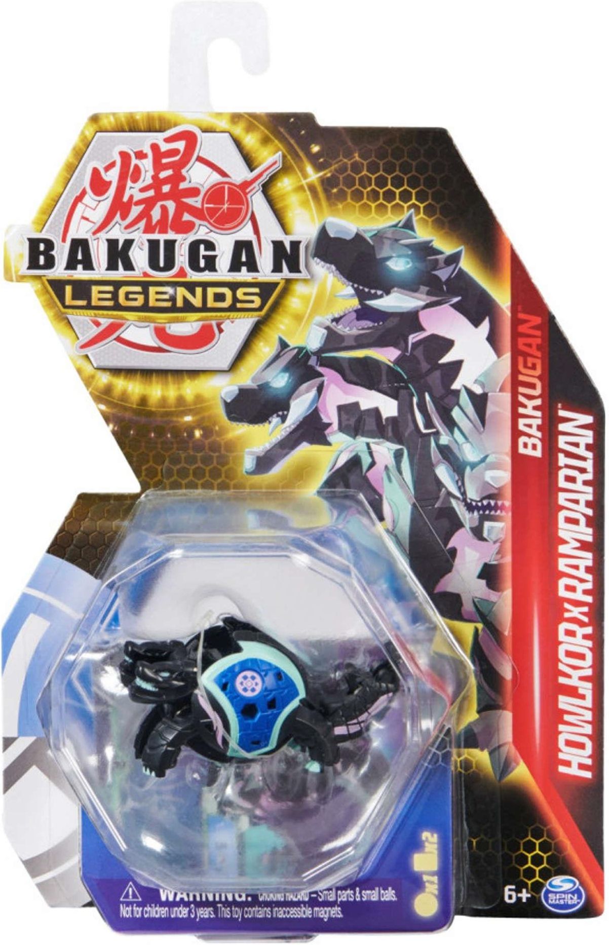 Spin Master Bakugan Legends Howlkor X Ramparian Figurka +Karty - Ceny i ...