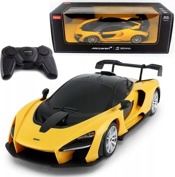 Rastar Samochód Sportowy Mclaren Senna R/C Żółty - Ceny i opinie - Ceneo.pl