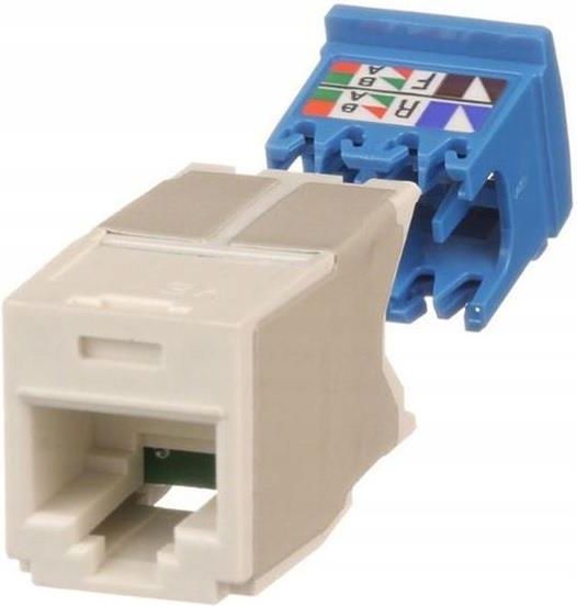 Panduit Mini-Com Moduł Rj45 Kat.6A Utp Off White (CJ6X88TGIW) - opinie ...