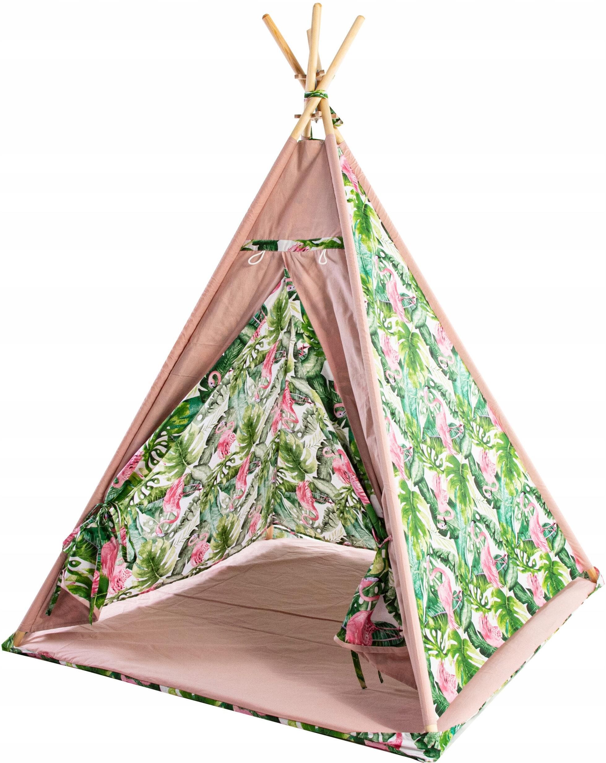 Goldenkids Namiot Tipi Flamingi - Ceny i opinie - Ceneo.pl