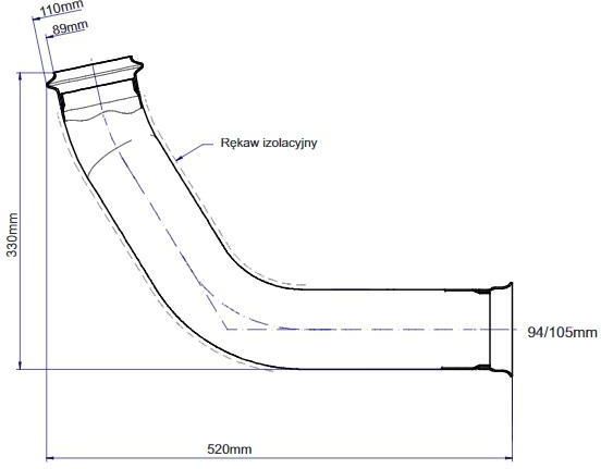 Andoria-Mot Kolano Tłumika Z Termoizolacją Re175775 Andoria - Mot ...