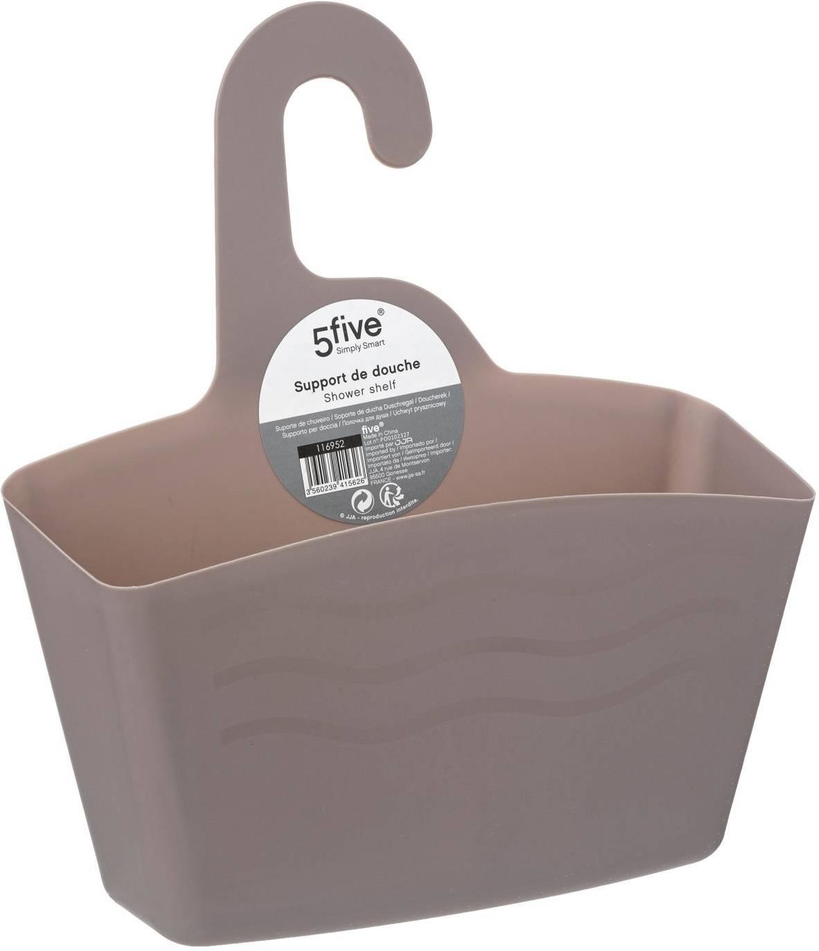 5Five Simply Smart Koszyk Pod Prysznic 100% Pp Wodoodporny Różowy ...