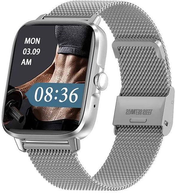 Smartwatch Artnico DT102 stalowy srebrny - Opinie i ceny na Ceneo.pl