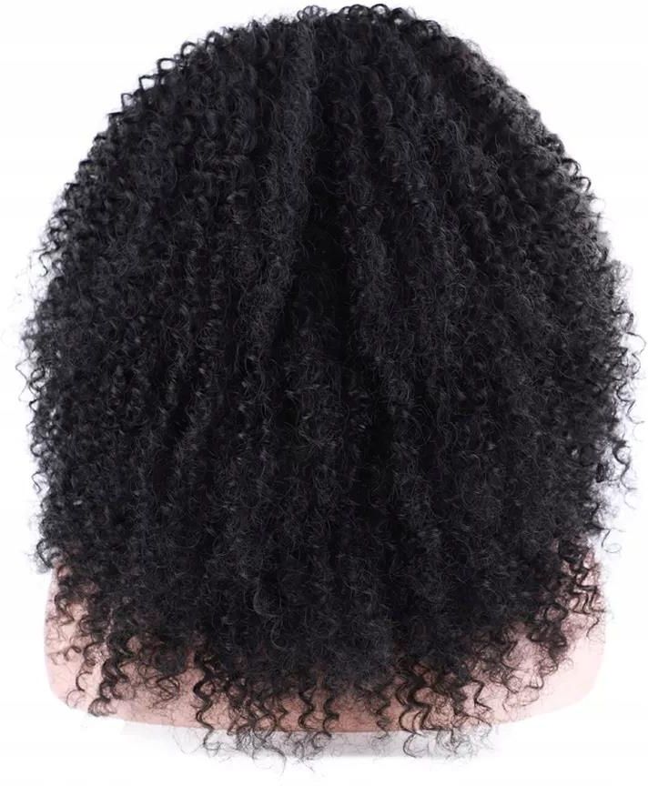 Perukowelove Peruka Afro Loki Czarna Kręcone Włosy Jak Naturaln - Ceny ...