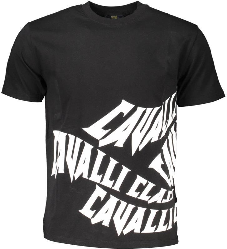 CAVALLI CLASS T-SHIRT Z KRÓTKIM RĘKAWEM MĘSKI CZARNY - Ceny i opinie ...
