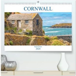 Cornwall Impressionen (hochwertiger Premium Wandkalender 2024 DIN A2 ...