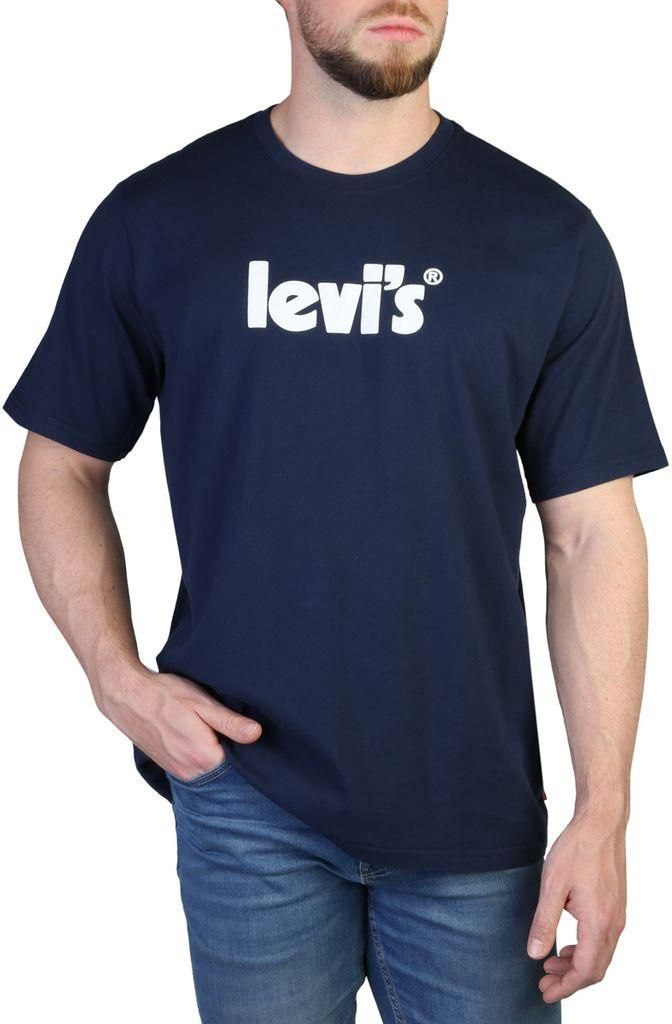 T-shirty marki Levis model 16143 kolor Niebieski. Odzież Męskie. Sezon ...