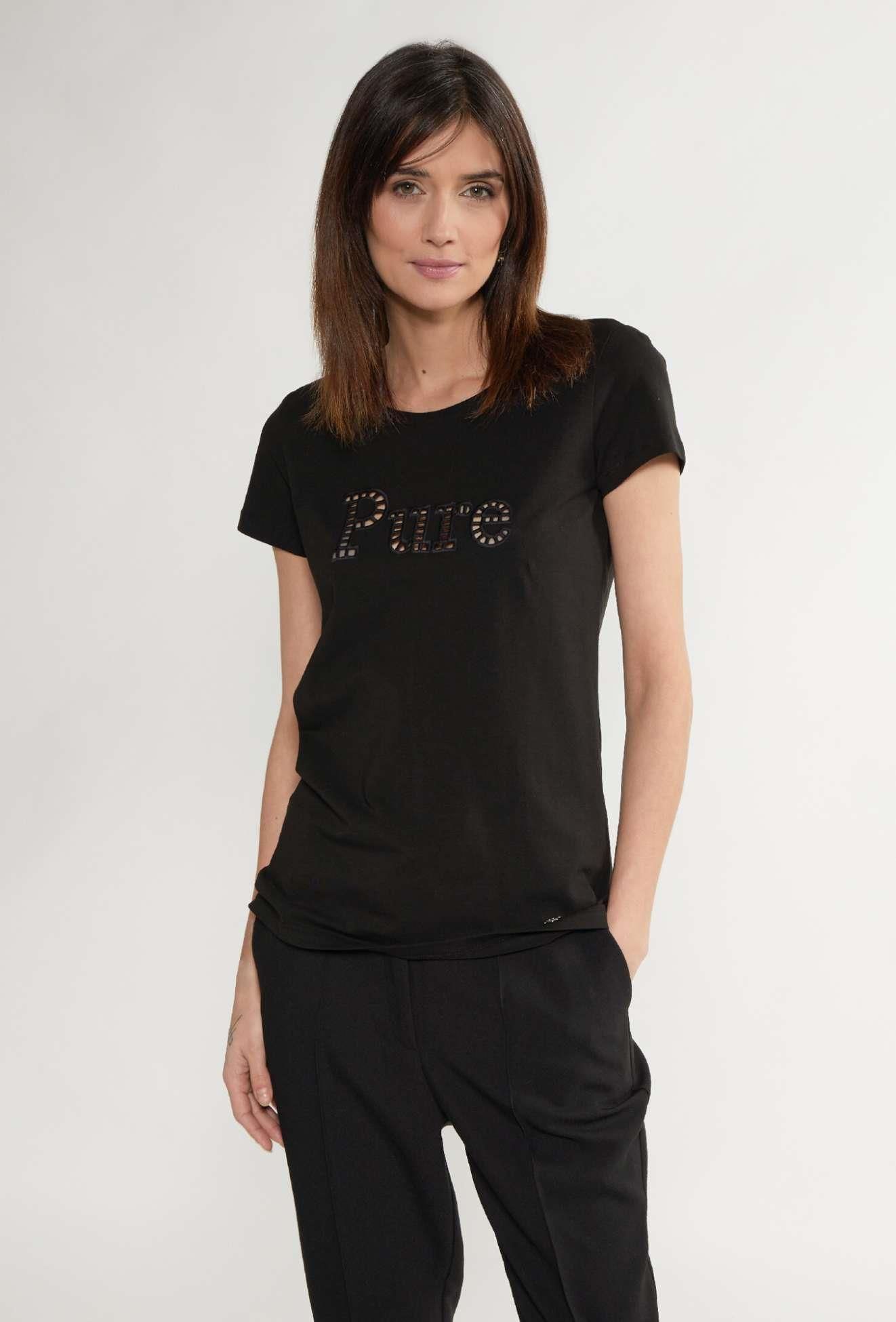 T-shirt damski z napisem, Monnari MONNARI - Ceny i opinie - Ceneo.pl