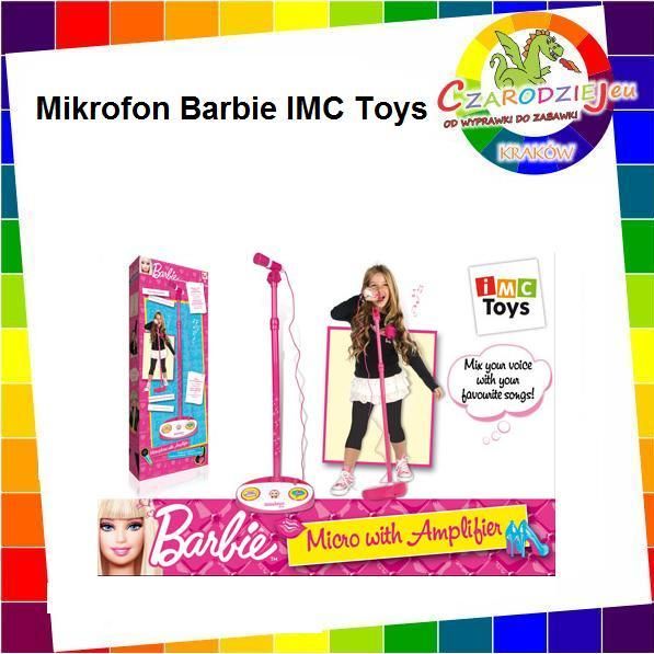 Imc Toys Mikrofon Ze Statywem Barbie 784185 - Ceny i opinie - Ceneo.pl