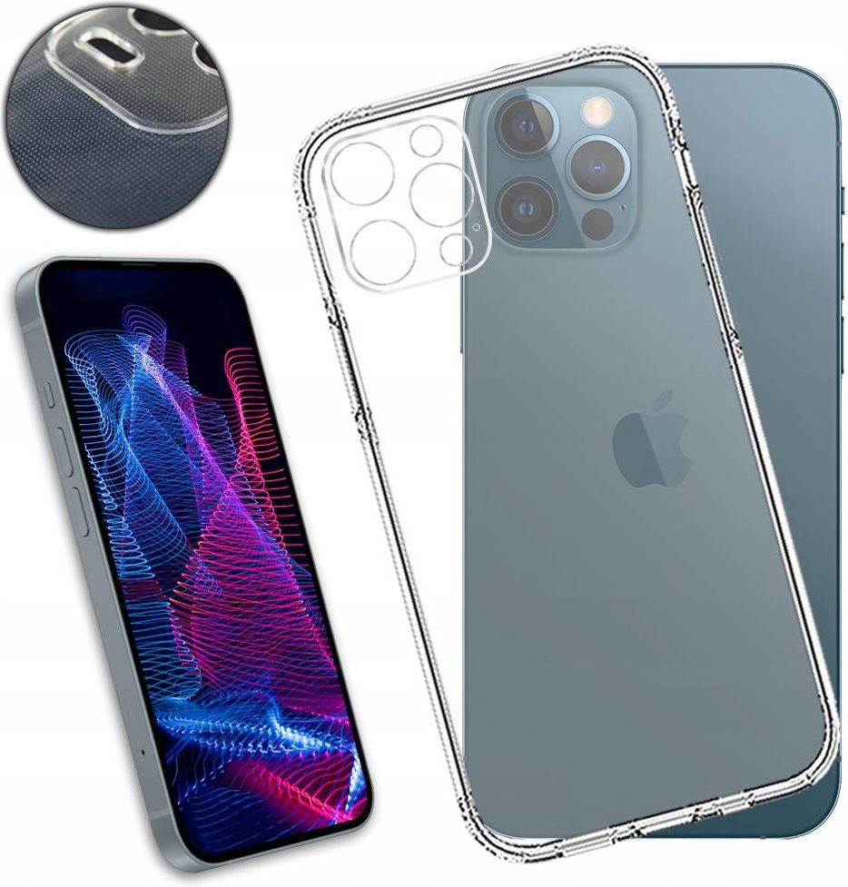 Bez Marki Etui Ochronne Do Iphone 12 Pro Max Silikon Case - Etui na ...