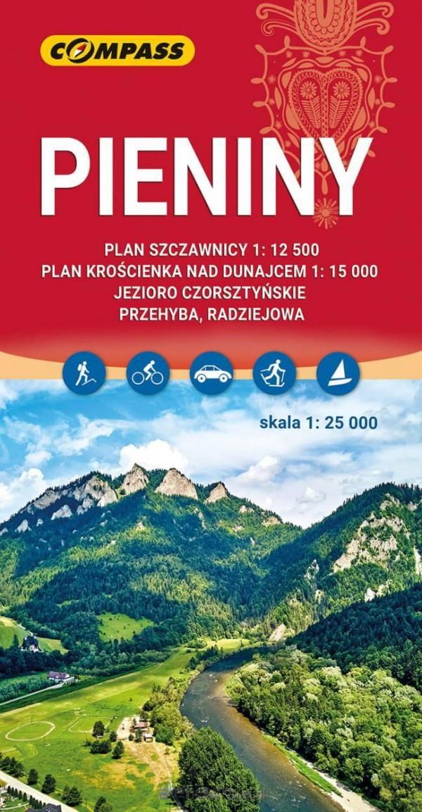 Mapa turystyczna - Pieniny 1:25 000 - Ceny i opinie - Ceneo.pl