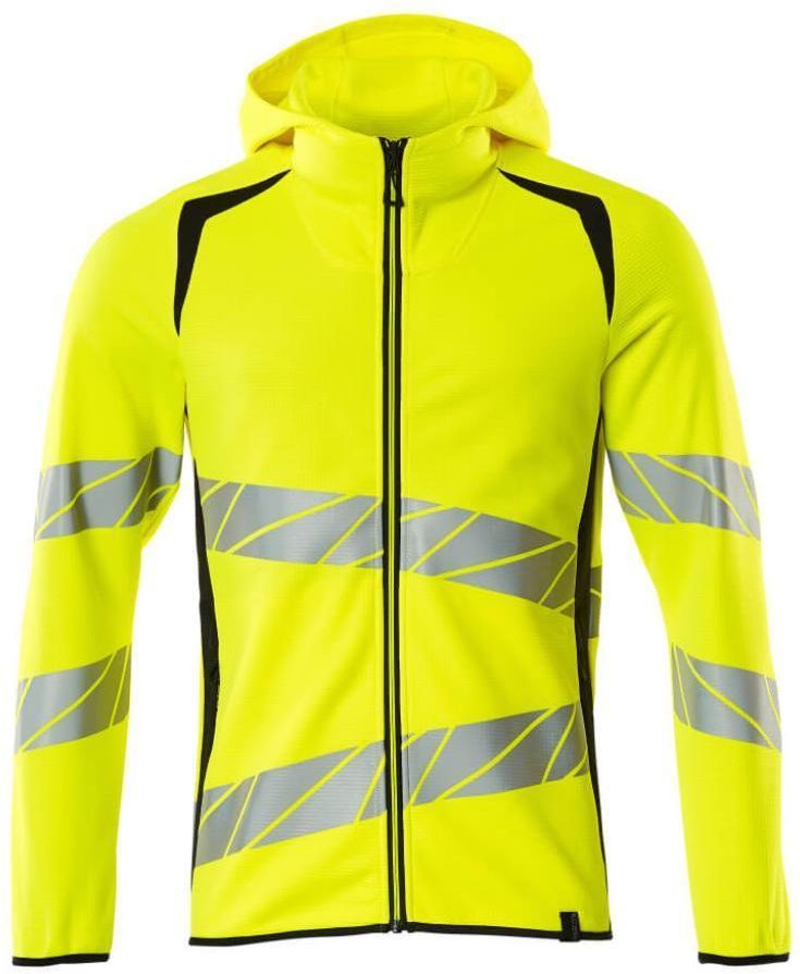 Mascot Workwear Bluza Z Kapturem Z Zamkiem Błyskawicznym Mascot Accelerate Safe 19284-781 Żółty ...